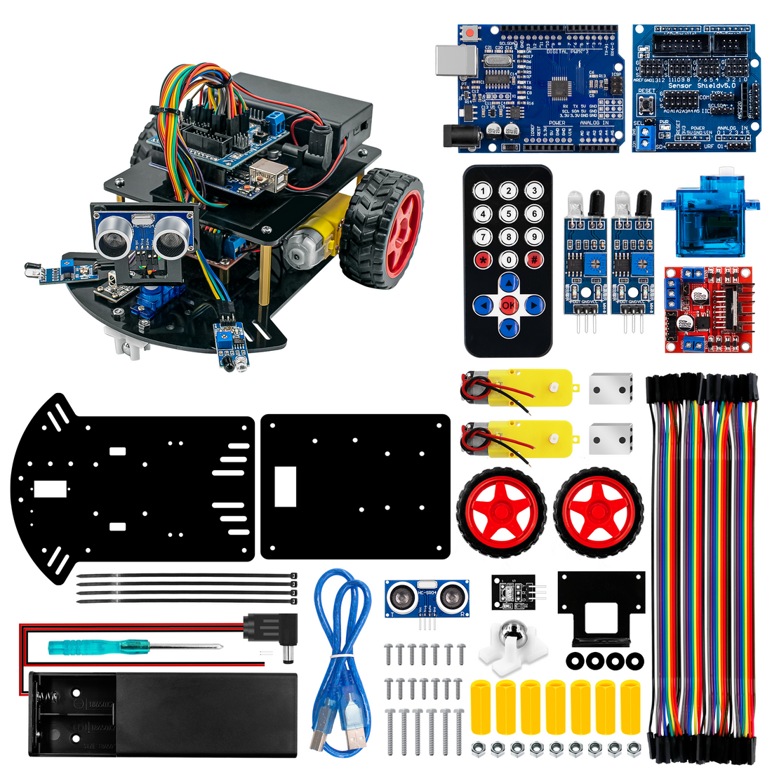 H003 Hosyond 2WD Smart Robot Car Kit
