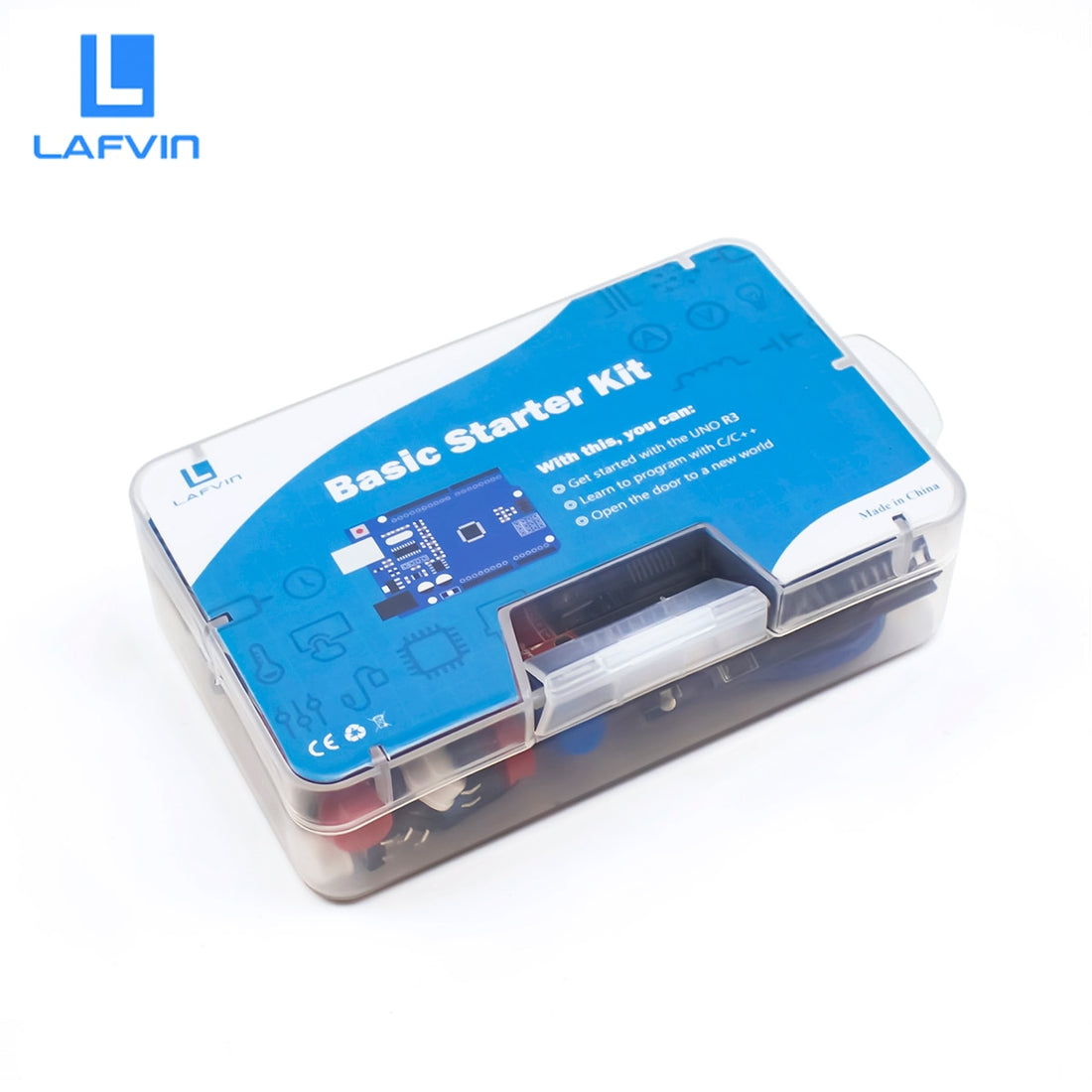 LAFVIN Basic Starter Kit for Arduino UNO(CH340) DIY Kit + Retail Box