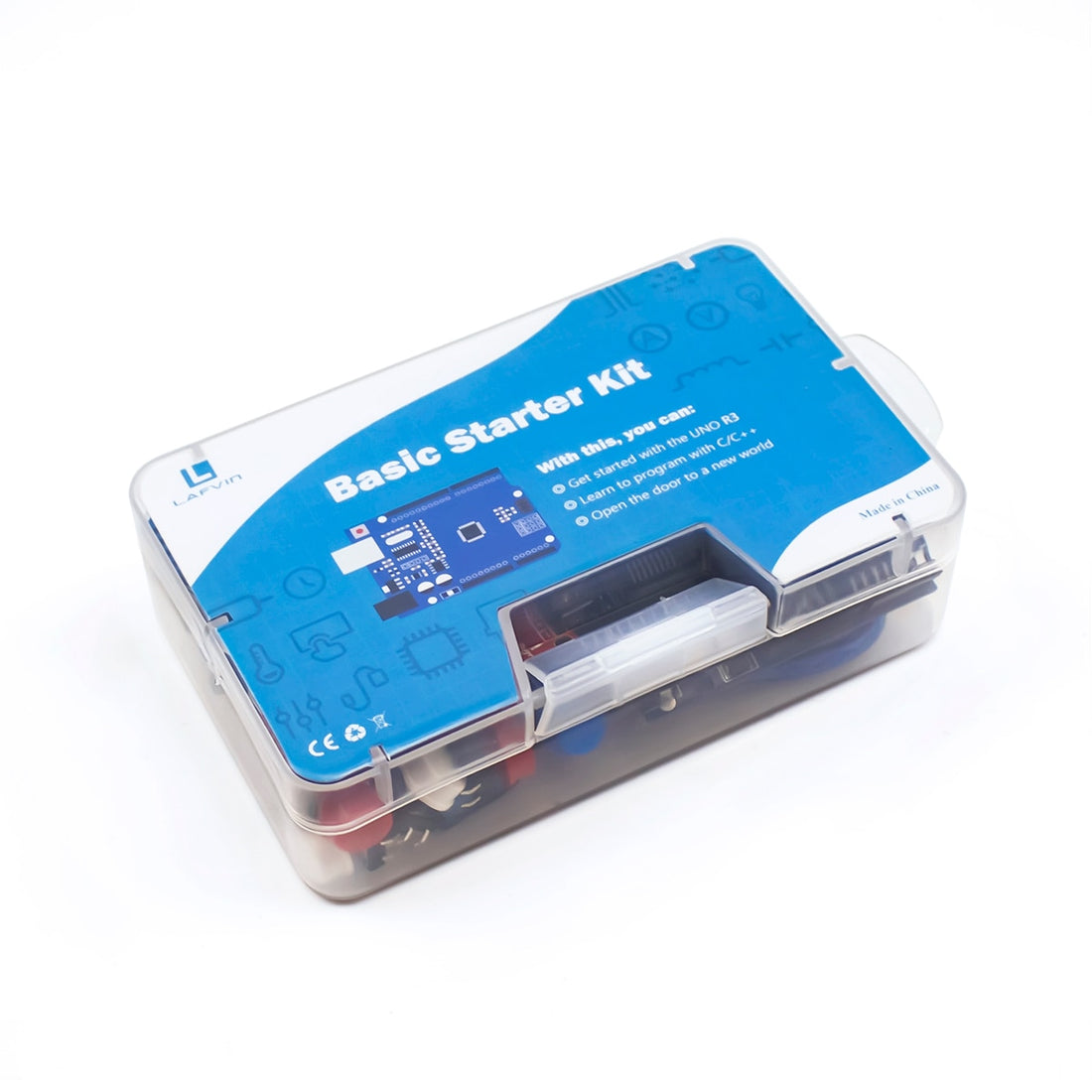 LAFVIN Basic Starter Kit for Arduino UNO(CH340) DIY Kit + Retail Box