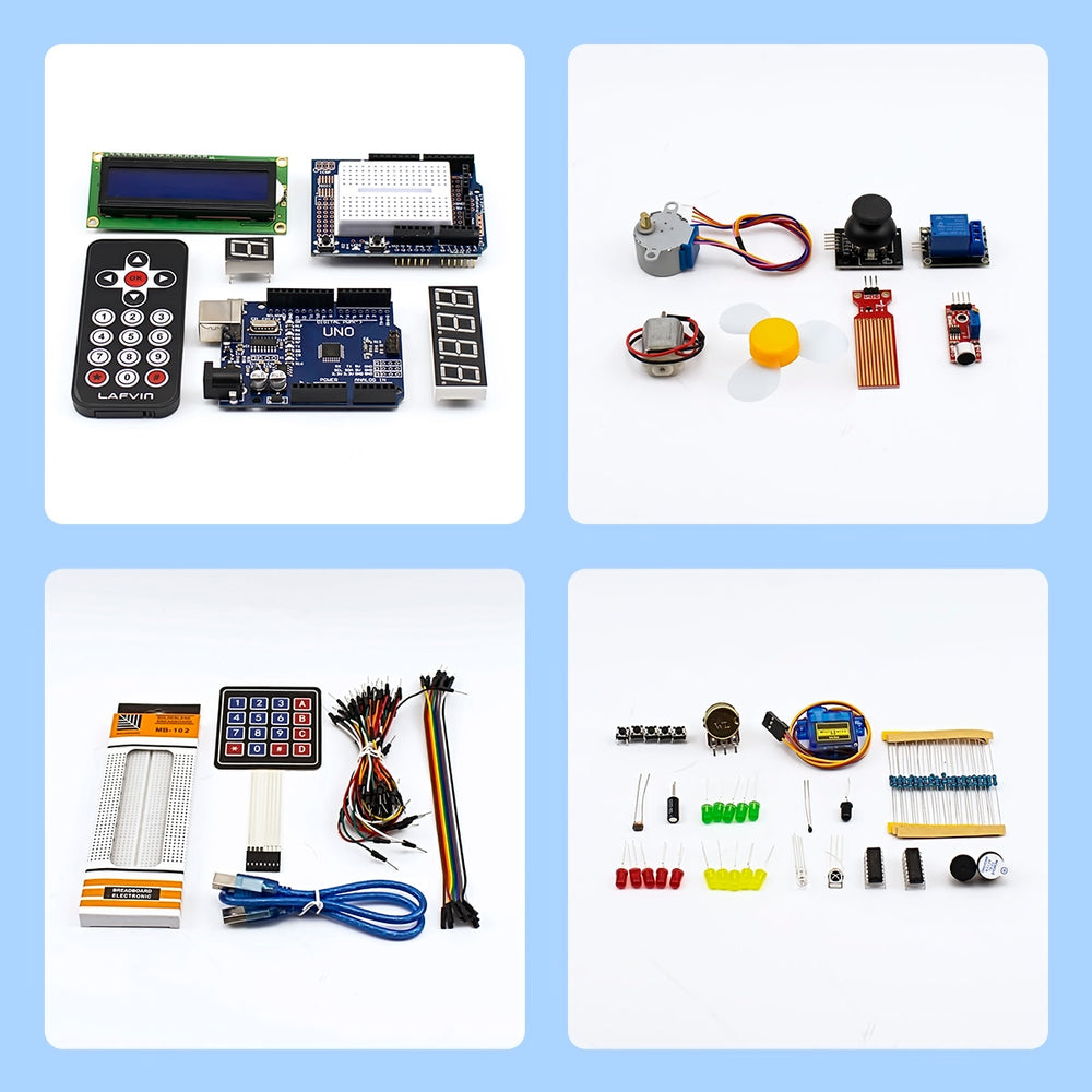 LAFVIN Super Starter Kit Learning Kits for Arduino UNO R3 DIY Kit with