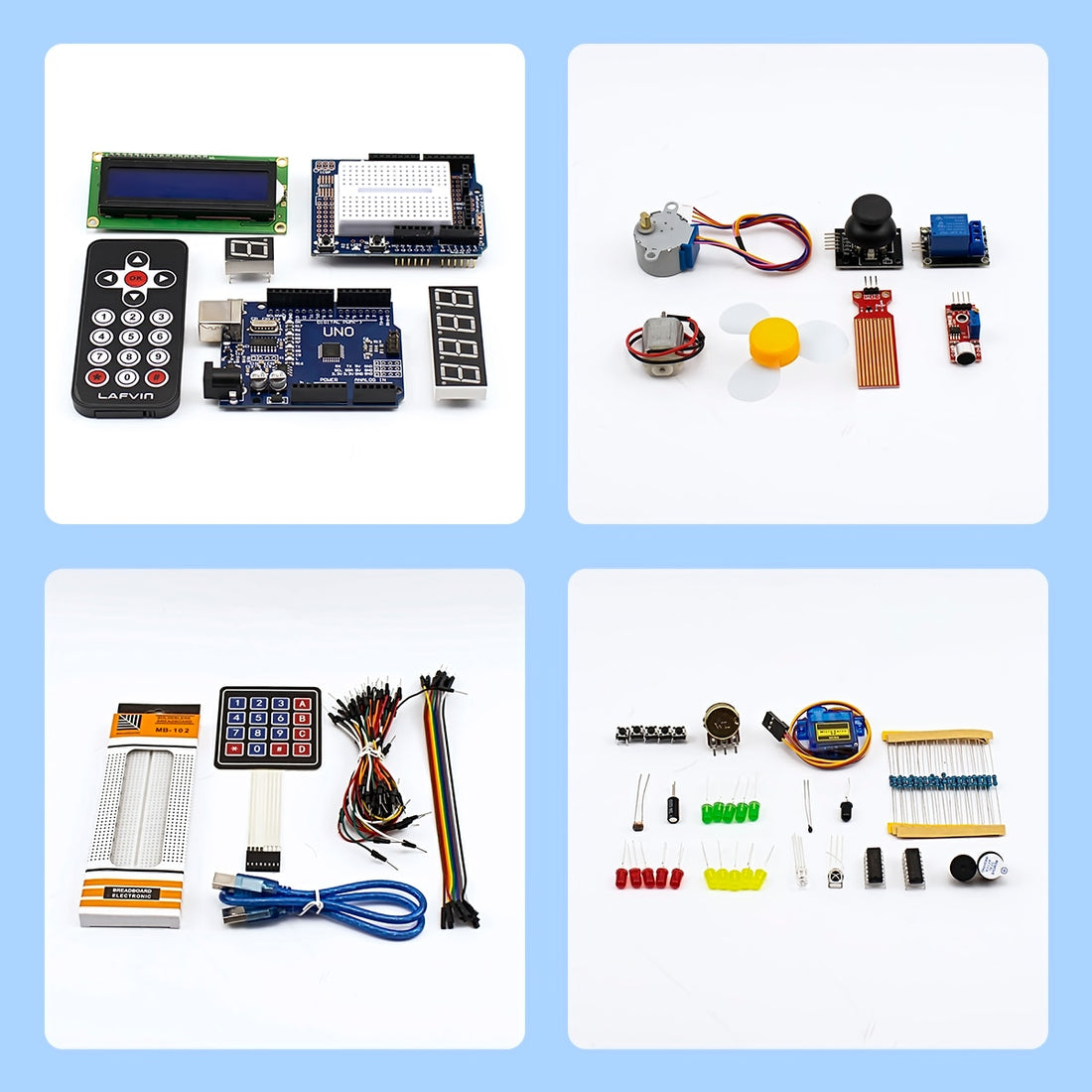 LAFVIN Super Starter Kit Learning Kits for Arduino UNO R3 DIY Kit with