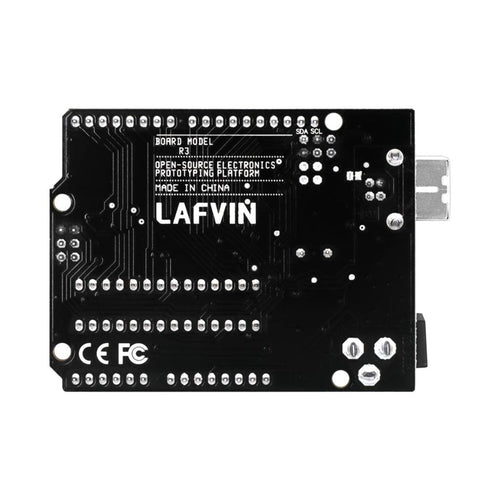 LAFVIN For UNO R3 Board ATmega328P ATMEGA16U2 with USB Cable for Ardui